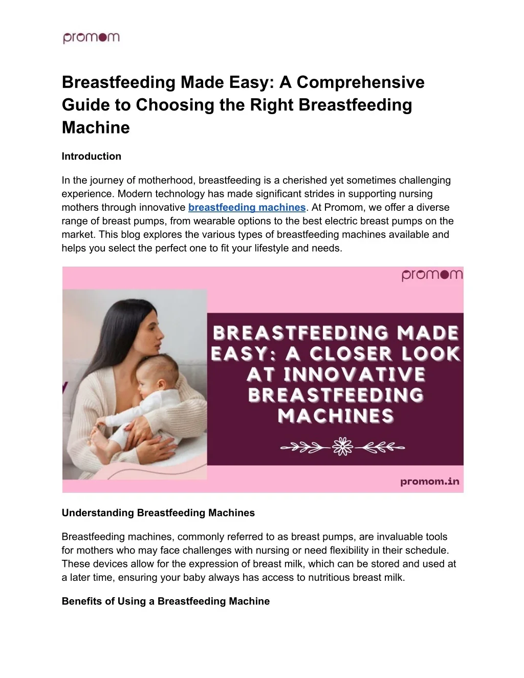 PPT - Breastfeeding Made Easy_ A Comprehensive Guide to Choosing the ...