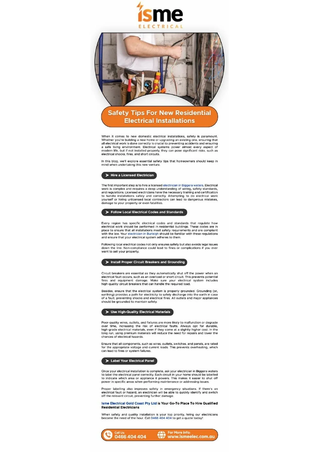 PPT - Safety Tips For New Residential Electrical Installations PowerPoint Presentation - ID:13669448