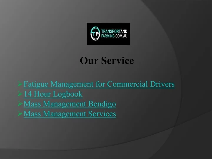 PPT - Discover Comprehensive Mass Management Services - Transport and ...