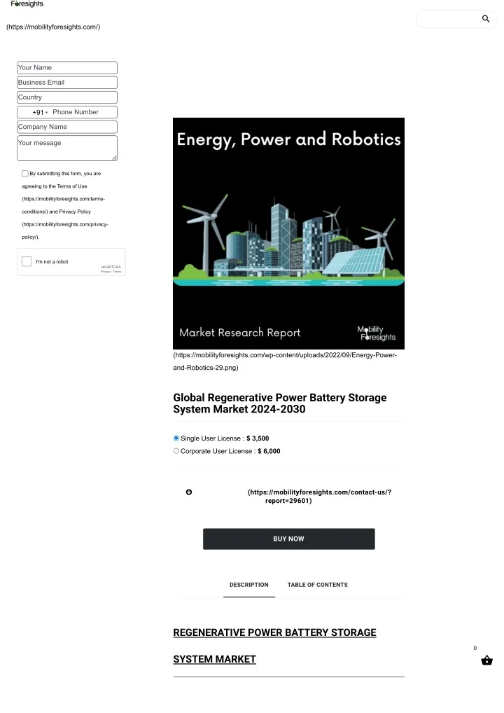 PPT - Global Regenerative Power Battery Storage System Market 2024-2030 ...