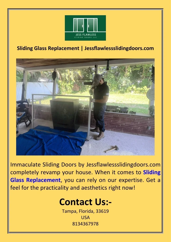 PPT - Sliding Glass Replacement Jessflawlessslidingdoors.com PowerPoint ...