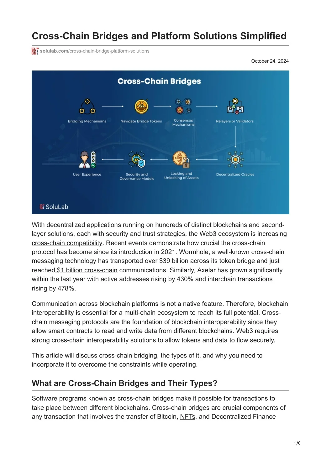 PPT - Cross-Chain Bridges and Platform Solutions Simplified PowerPoint ...
