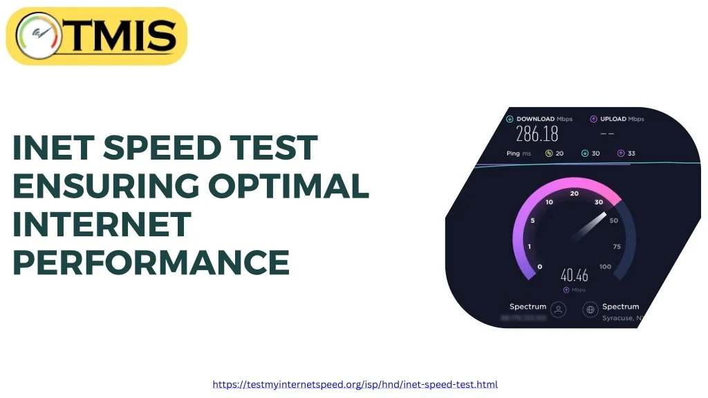 PPT - INET Speed Test Ensuring Optimal Internet Performance PowerPoint ...