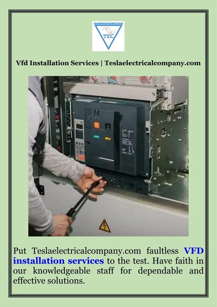 PPT - Vfd Installation Services Teslaelectricalcompany.com PowerPoint ...