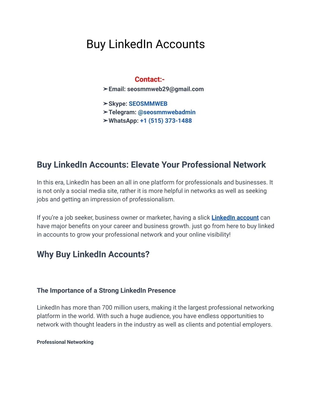 PPT - How to Buy LinkedIn Accounts Safely PowerPoint Presentation, free ...