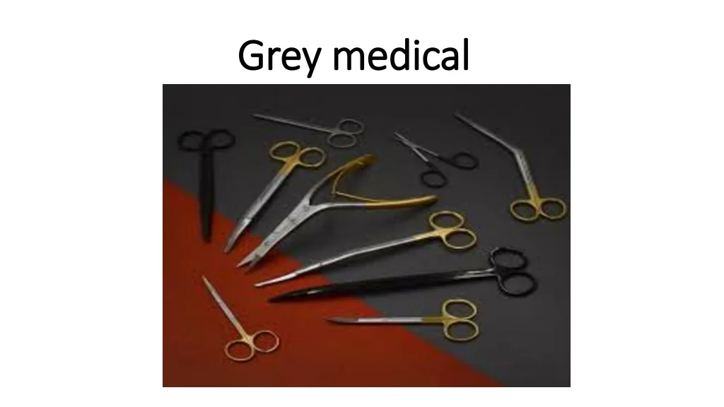 PPT - Grey medical PowerPoint Presentation, free download - ID:13686949