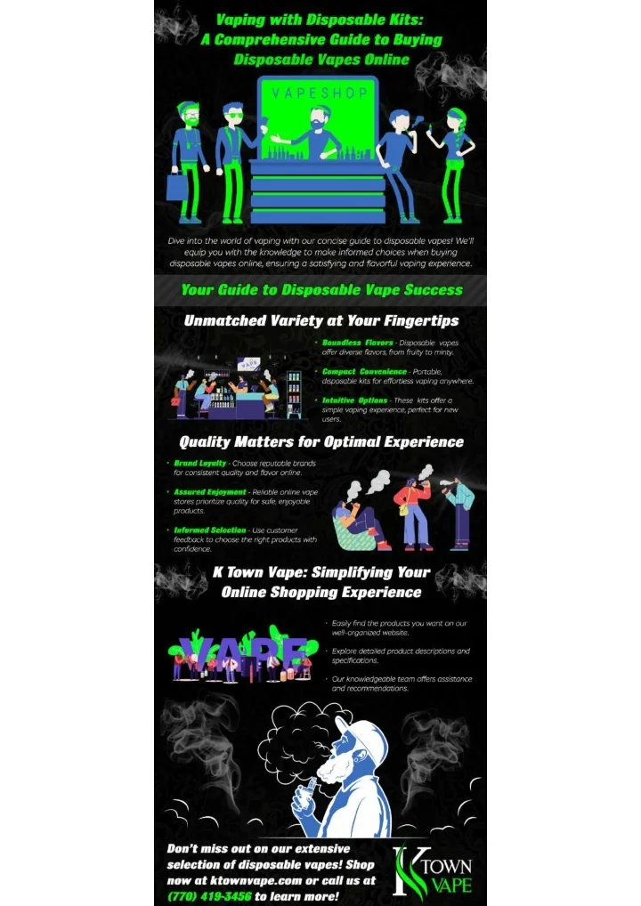 PPT - Vaping with Disposable Kits: A Comprehensive Guide to Buying ...