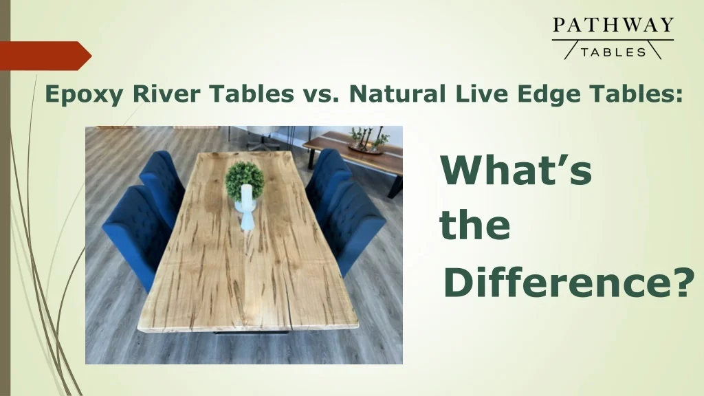 PPT - Epoxy River Tables vs Natural Live Edge Tables Whats the ...