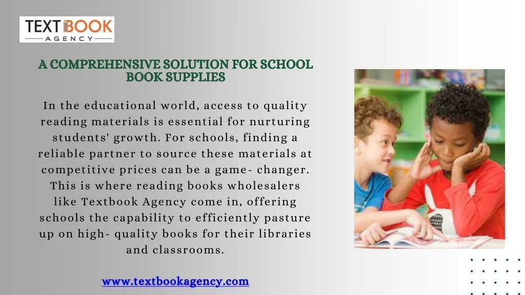 PPT - A Comprehensive Solution for School Book supplies PowerPoint ...