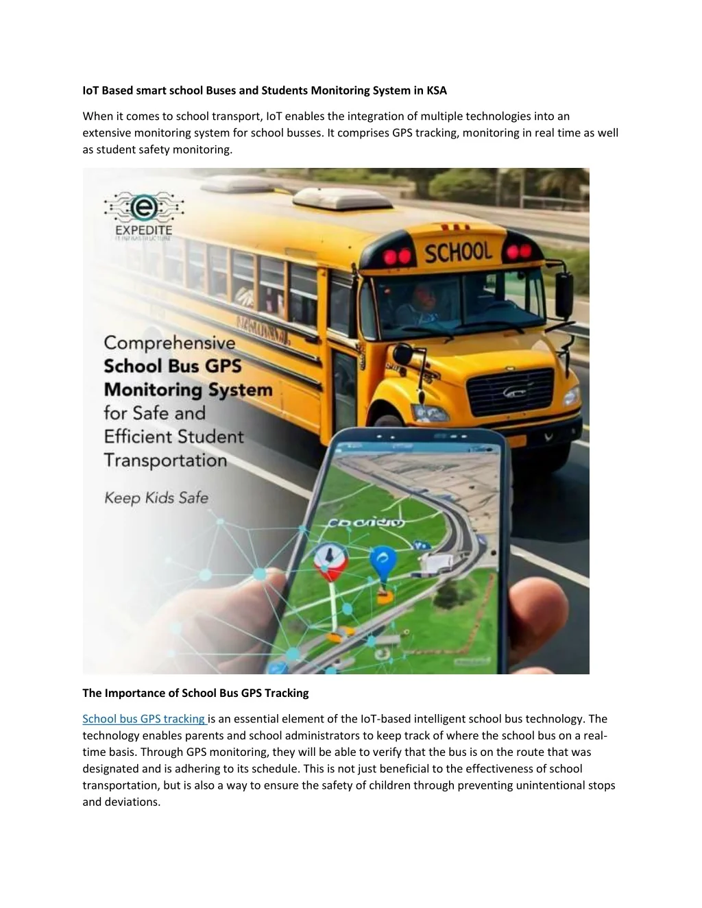 PPT - IoT Based Smart School Bus and Student Monitoring System in KSA ...